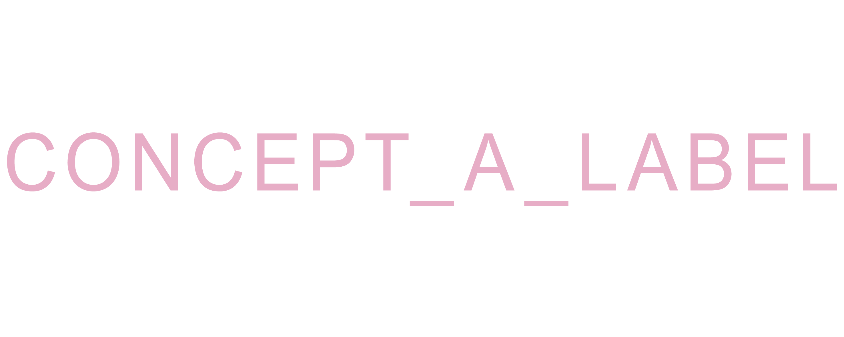 Concept A Label – CONCEPT A LABEL
